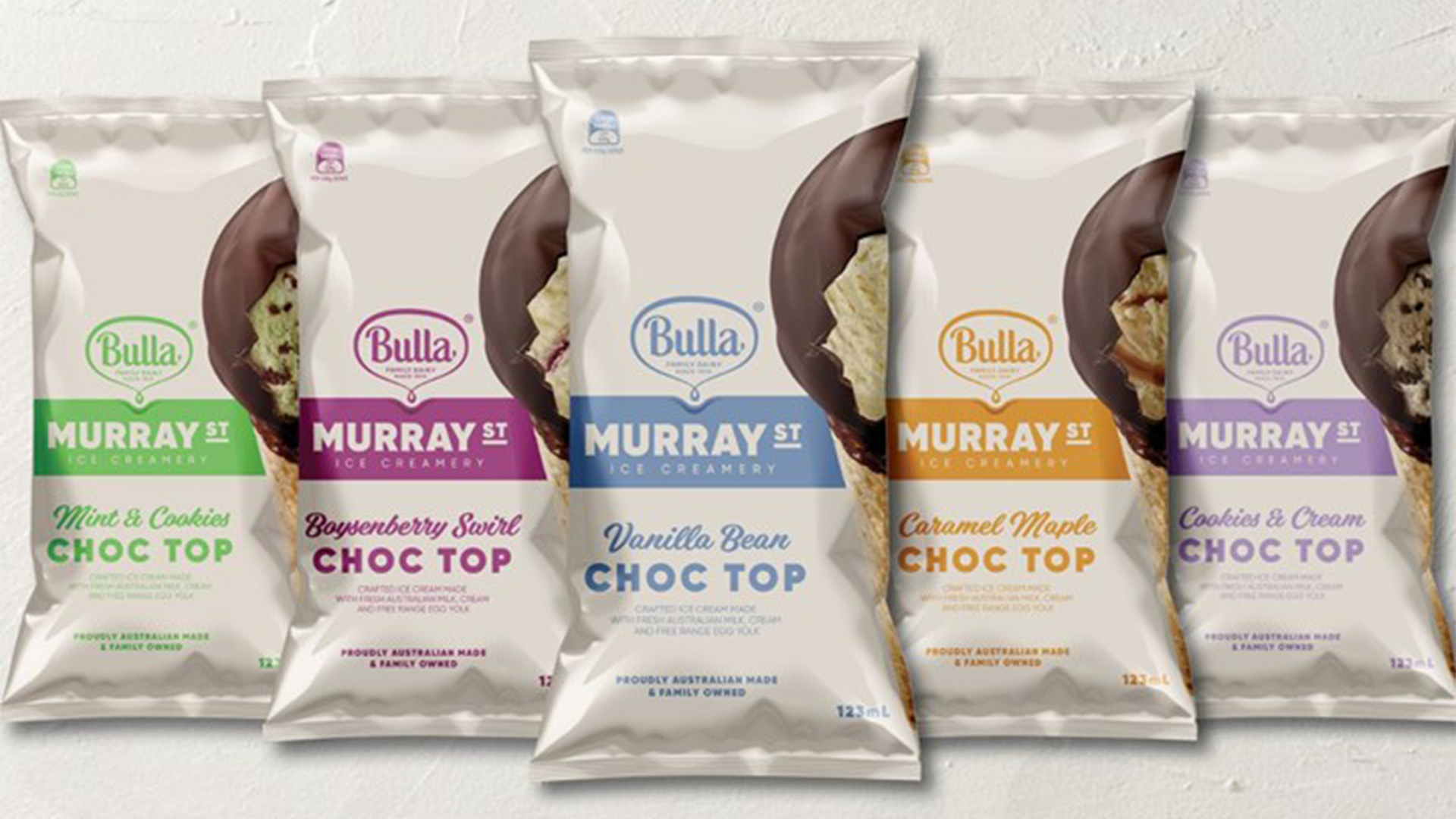 Bulla Revamps 'Murray St Choc Top Range' And They Look To Die For