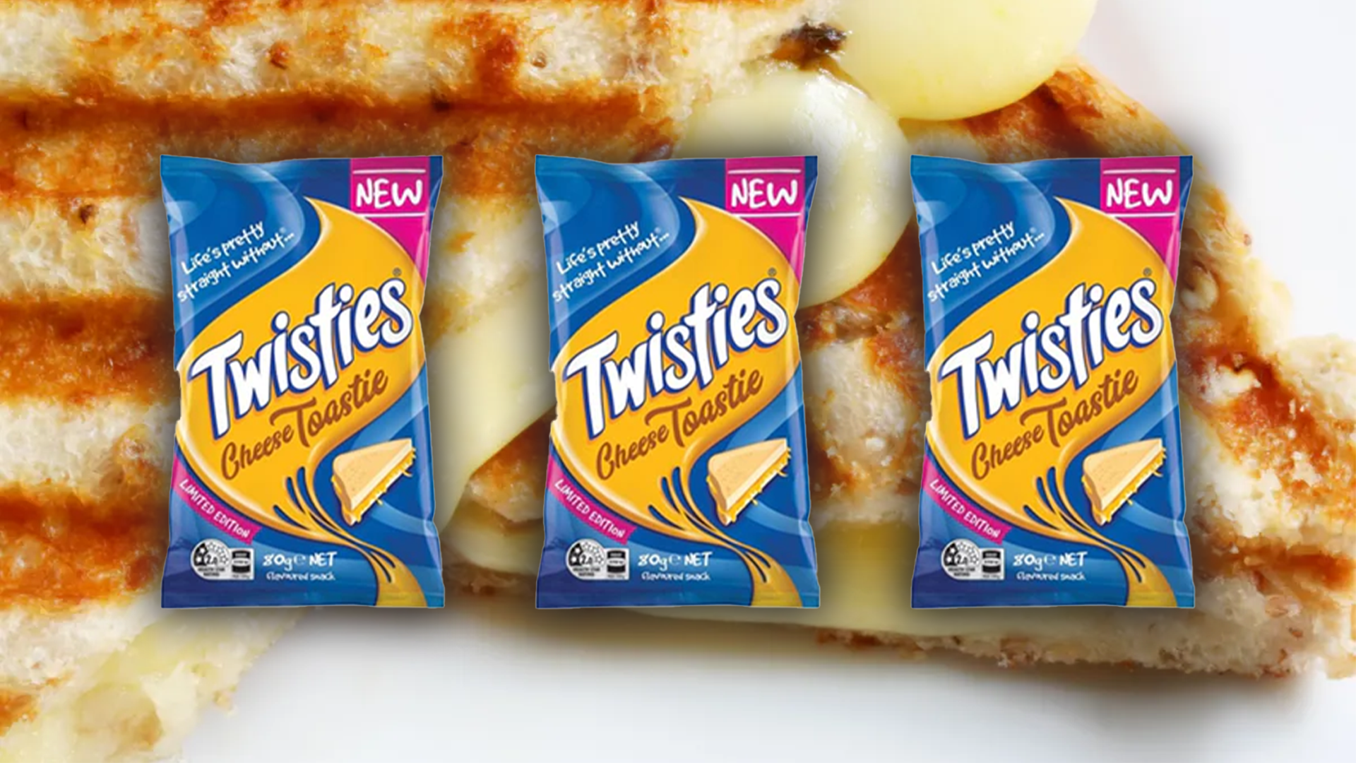 Twisties Have Dropped A Limited Edition Cheese Toastie Flavour!