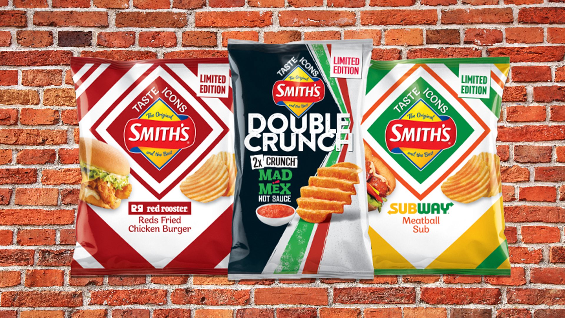 Smith's Chips Collabs With Subway, Red Rooster And Mad Mex To Create ...