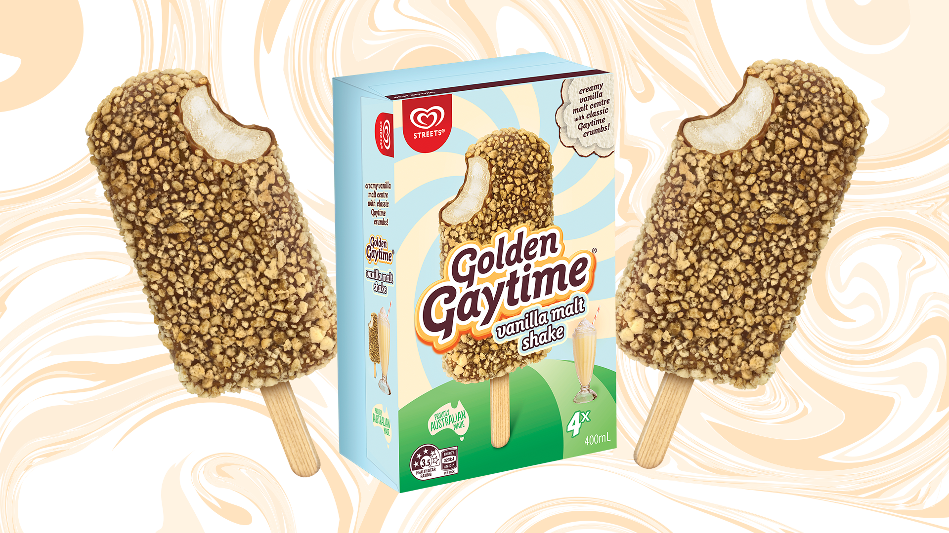 Vanilla Lovers Rejoice! Golden Gaytime Launches New Vanilla Malt Shake ...