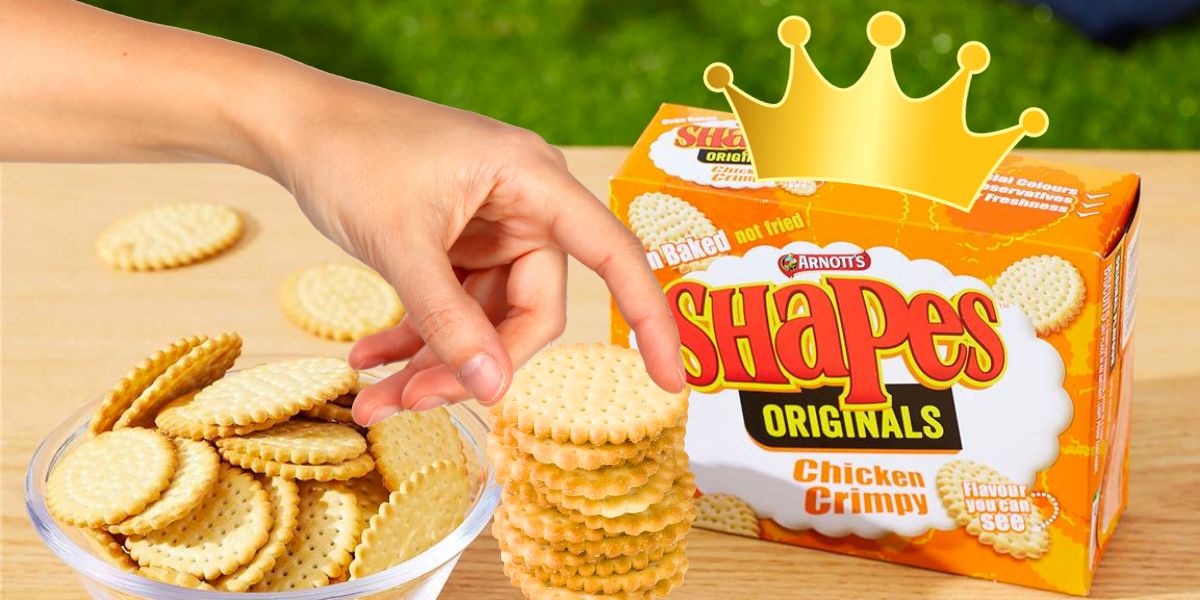 Chicken Crimpy Crowned Australia’s Favourite Shapes Flavour