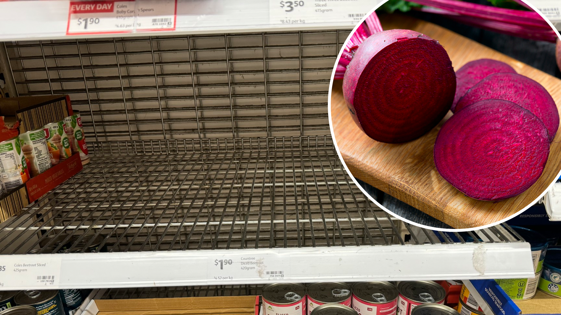 Where Is All The Beetroot? Concerns As Aussies Can't Find Beetroot On ...