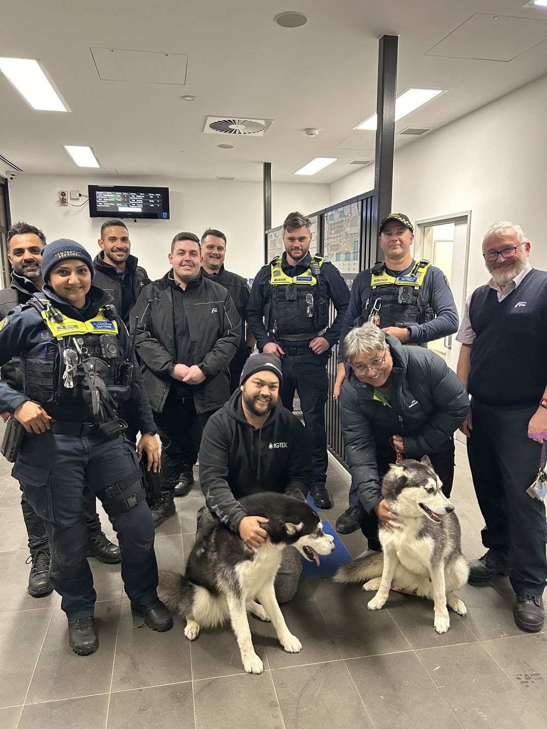 Puppy Rescue Causes Train Delays!